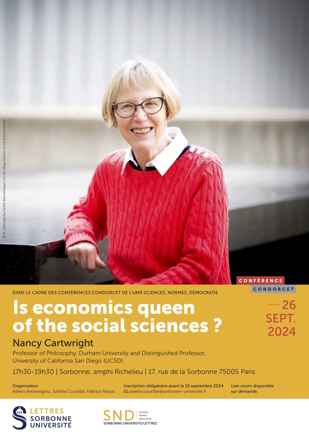 Nancy Cartwright – Professor of Philosophy